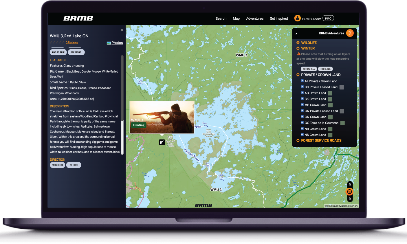 Canada’s Best Backcountry Navigation Tool – BRMB Maps