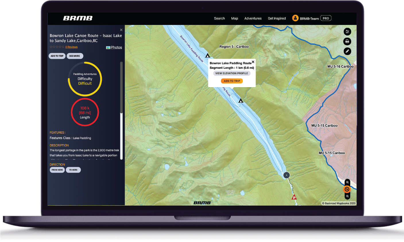 Canada’s Best Backcountry Navigation Tool – BRMB Maps