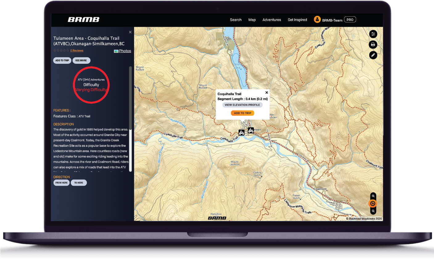 Canada’s Best Backcountry Navigation Tool – BRMB Maps