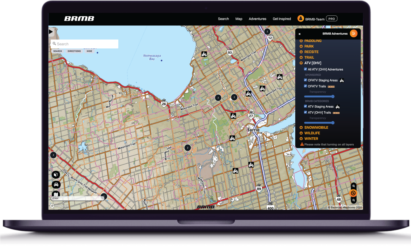 Canada’s Best Backcountry Navigation Tool – BRMB Maps