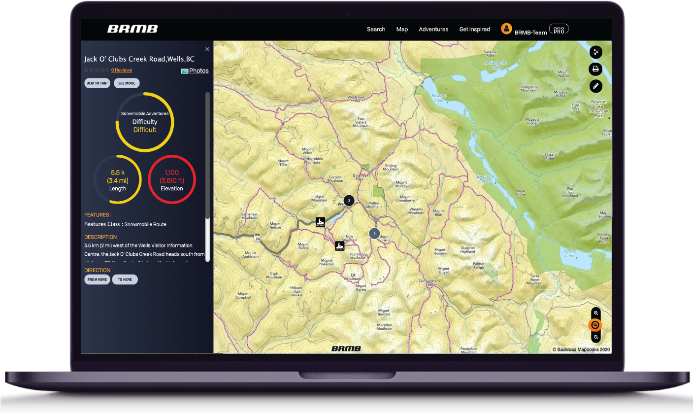 Canada’s Best Backcountry Navigation Tool – BRMB Maps